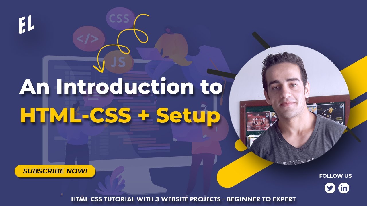 HTML-CSS Tutorial Lesson 1: HTML-CSS Introduction + Setting up the Environment