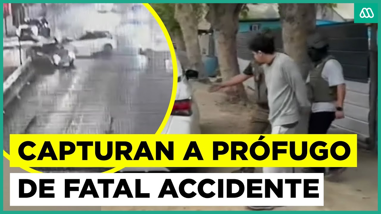 Capturan a prófugo de fatal accidente