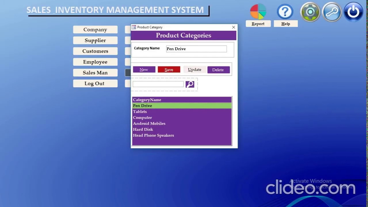 Sales & Inventory Management System With Full project