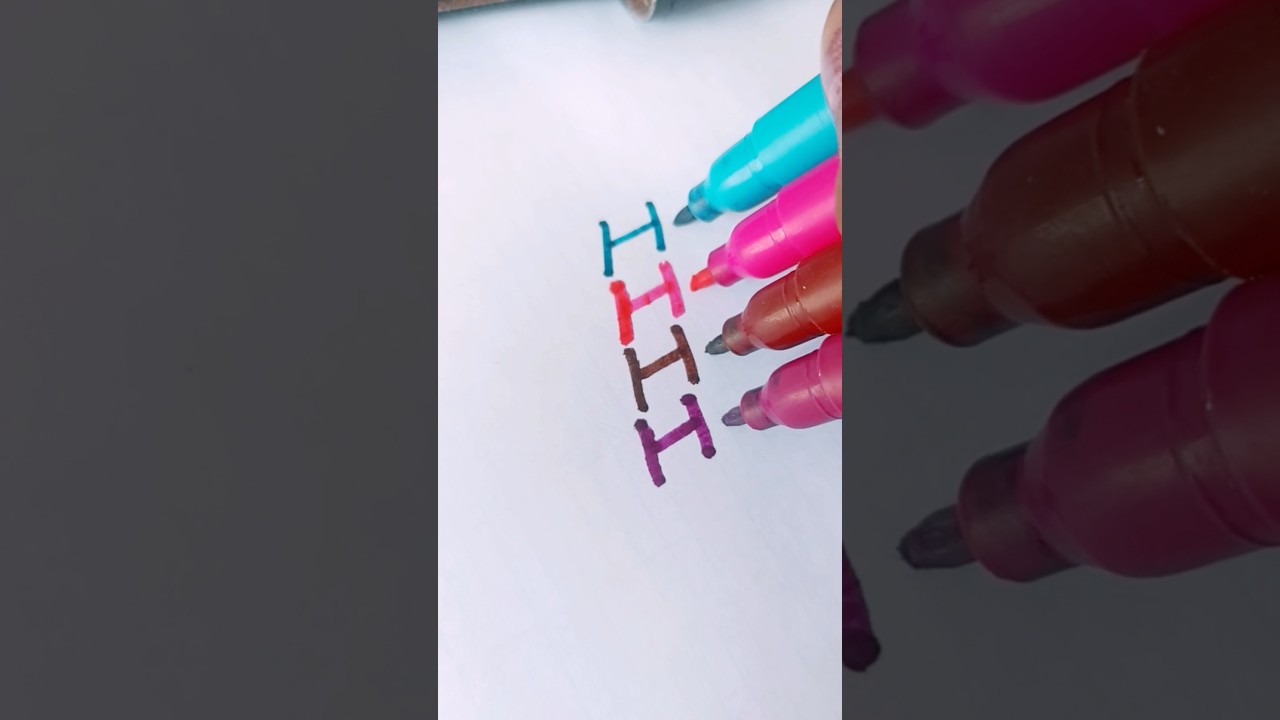 easy art by#colors #satisfying #trending  video