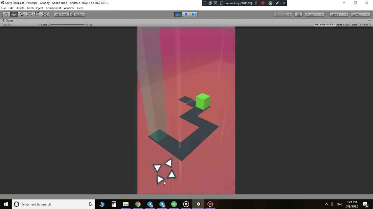 Space cube unity source code
