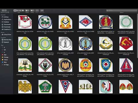 US Military Vector File EPS Bundle Pack