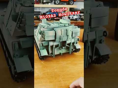 The new M109A2 self-propelled Howitzer is an awesome 1/16 scale RC Tank addition! #rctank #rc