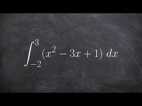 How to use the FTC to evaluate the definite integral of a polynomial