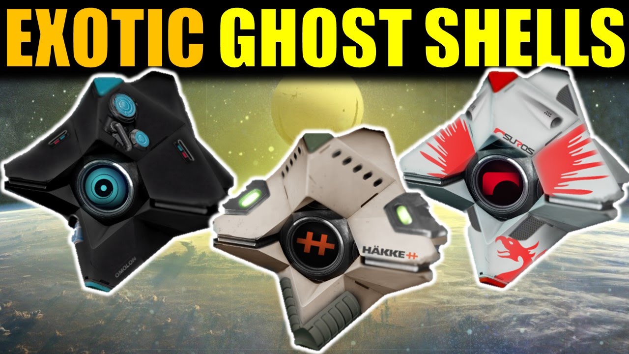 Destiny Idea: EXOTIC GHOST SHELLS!