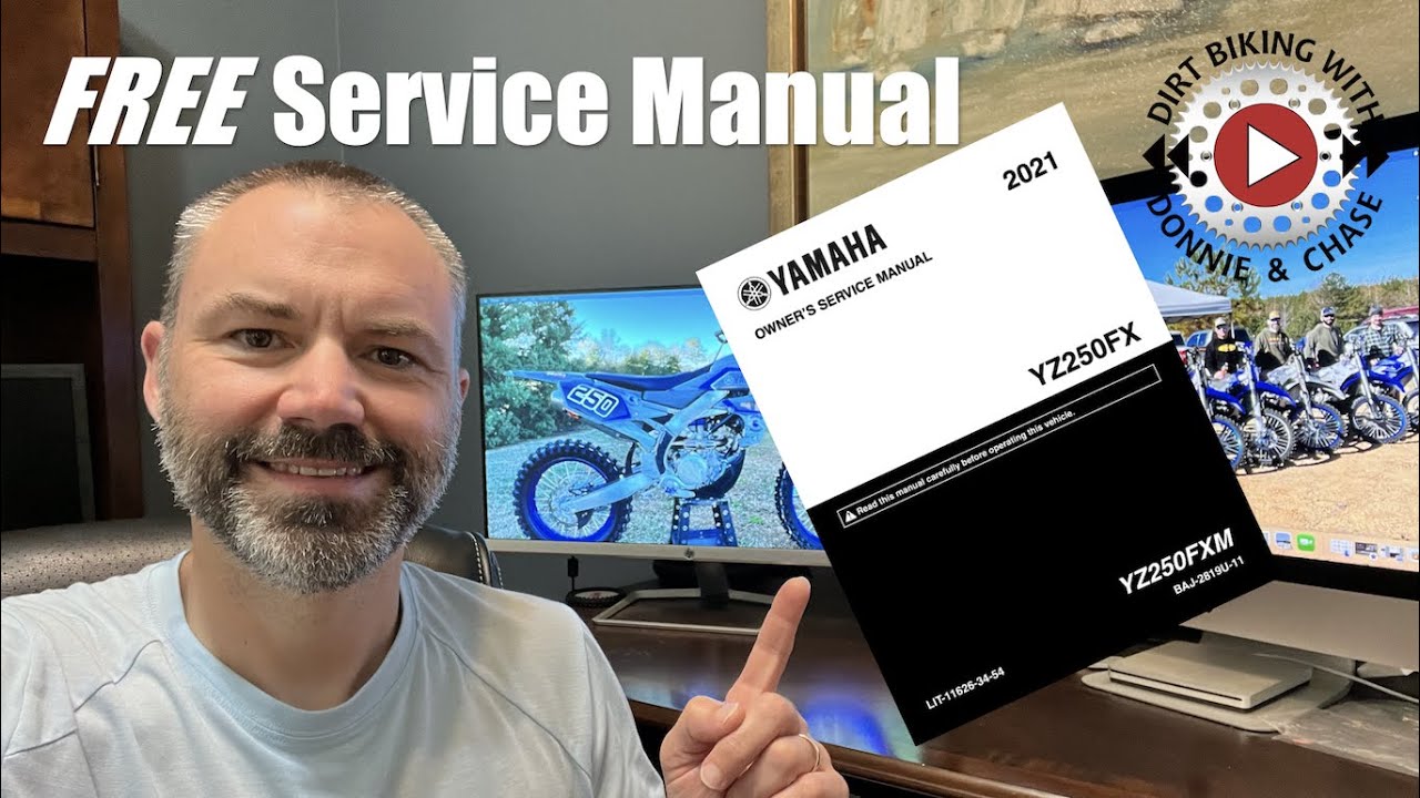 How to get a FREE Service Manual for your Yamaha dirt bike