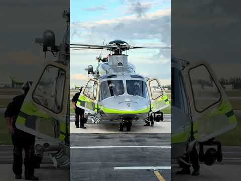 Miami Dade Fire Air Rescue Helicopter Takeoff - Thrilling Takeoff Captured!