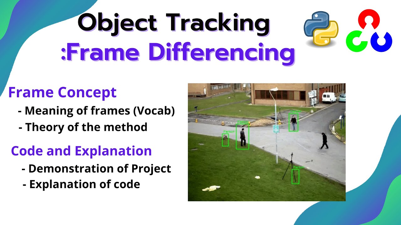 #31 OPENCV-PYTHON | Object Tracking - Frame Differencing | Algorithm + Project