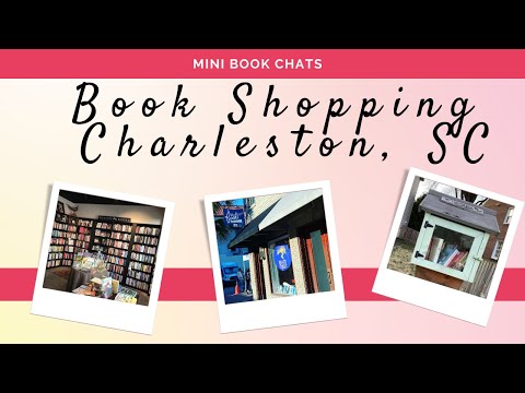 Come Book Shopping in Charleston, SC Vlog ~ Independent Bookstores and Little Free Libraries