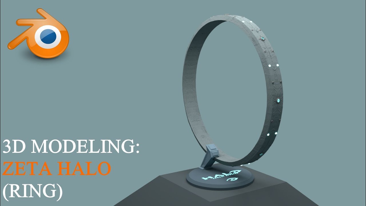 Zeta Halo Ring| Concept | 3D Modeling