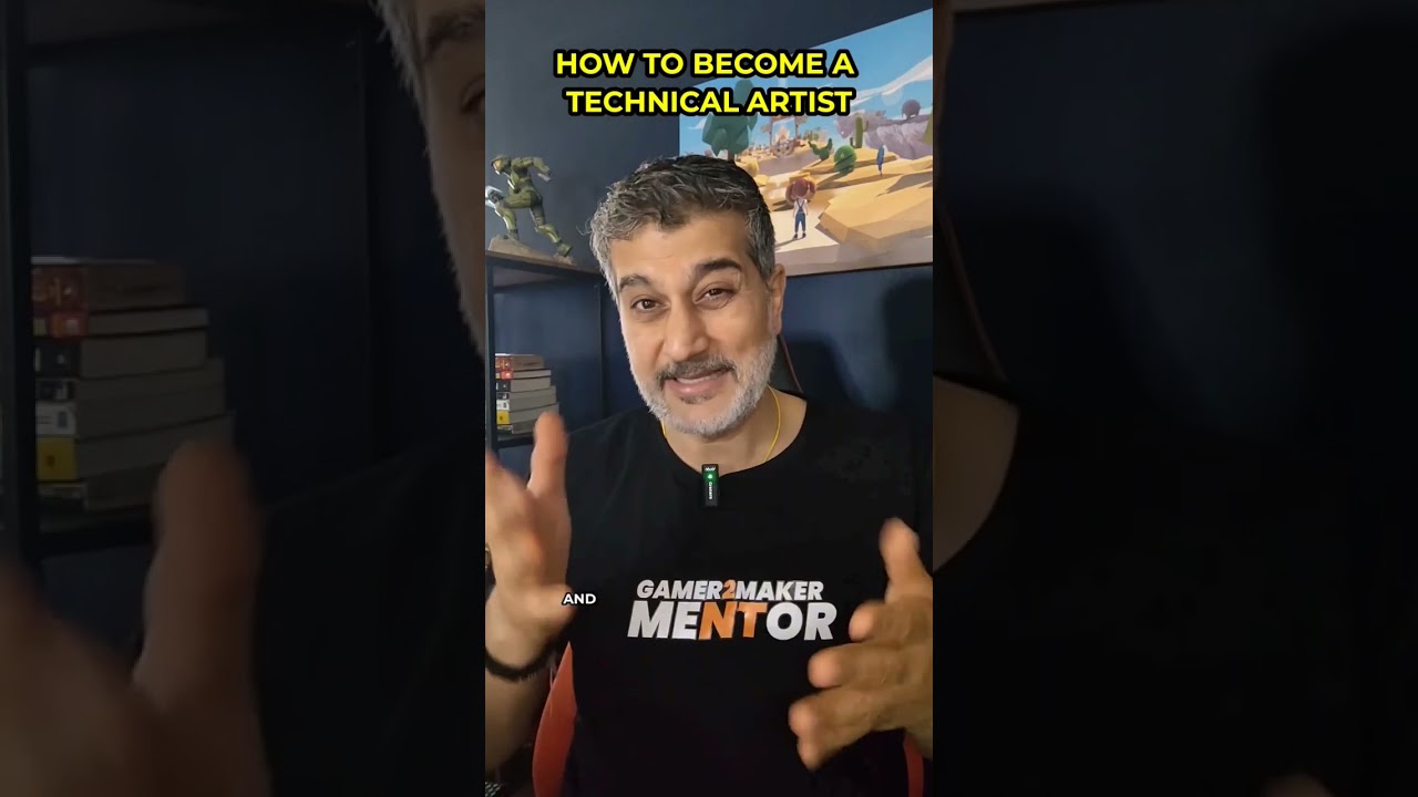 How to become a technical artist?? #gamedevelopers #technicalartist #gamedesigner