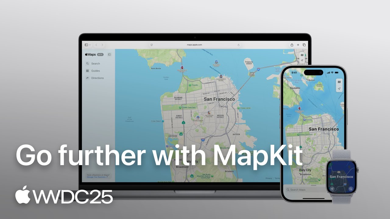 WWDC25: Go further with MapKit | Apple