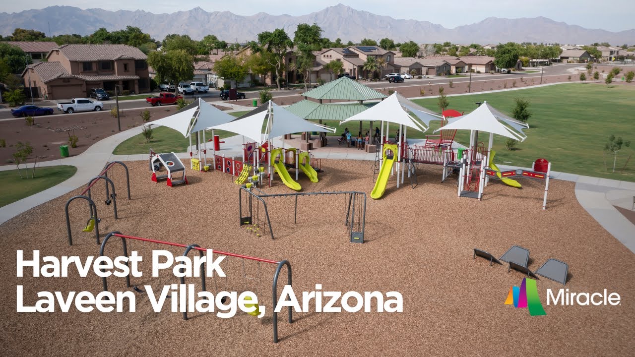 Harvest Park Playground in Laveen Village, Arizona | Miracle Playground Equipment