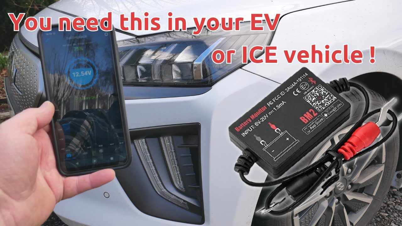 BM2 bluetooth 12V battery monitor review (A must have accessory for any EV or ICE vehicle)