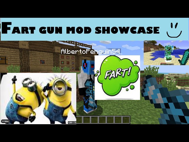 Fart Gun Minecraft Mod