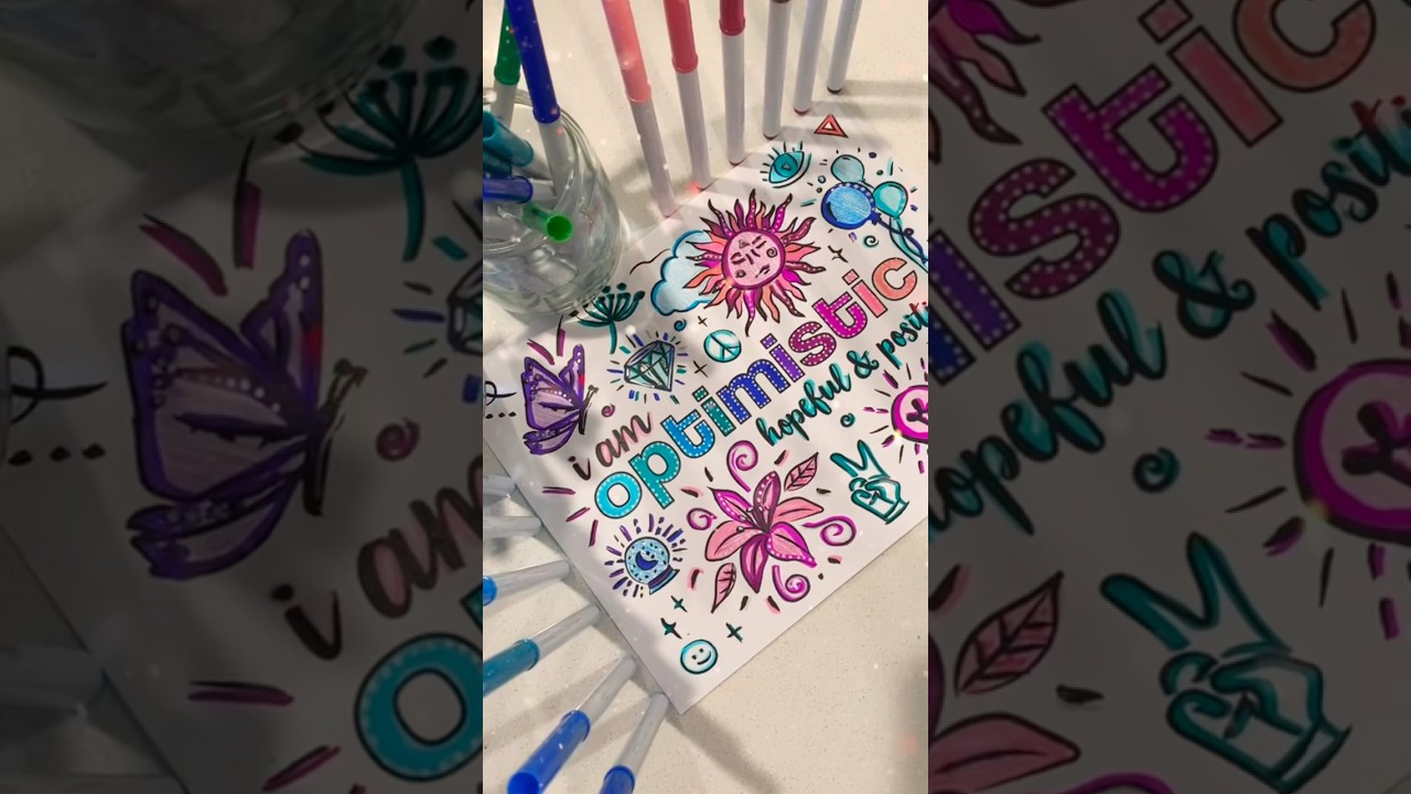 #affirmation #coloring pages you can download and print at home! ✨Etsy.com/shop/JustAGirlWithAGift