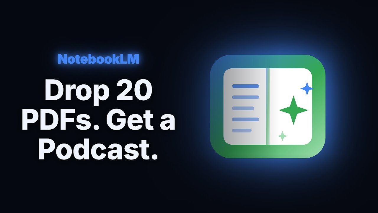 Google's free AI turned my 20 PDFs into a podcast in 12 minutes