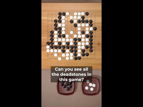 Counting Scores in Beginner Game p.2 🧠 Subscribe for More Go Insights! #GoGame #Baduk #BoardGame