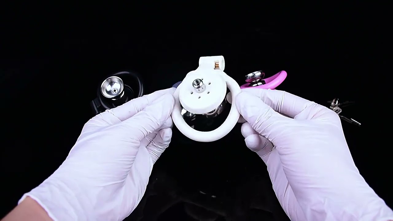 Inverted Plugged Flat Cock Cage