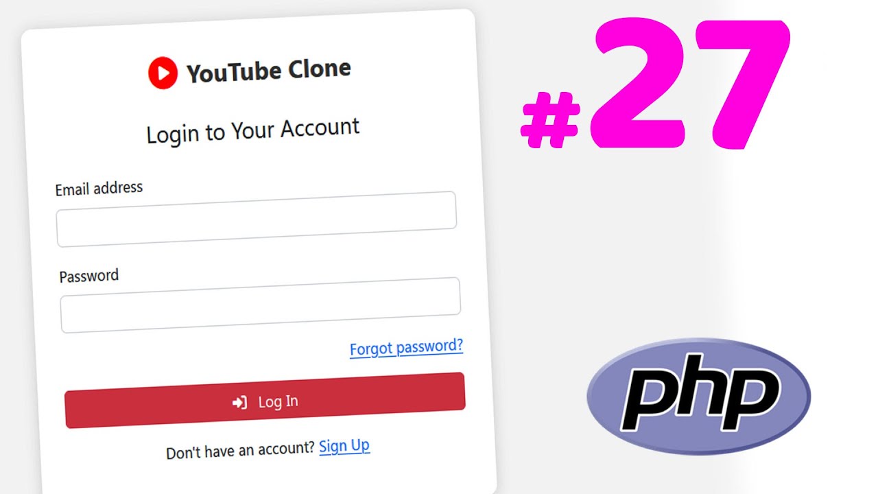 Youtube Clone Website in PHP #27 - URL Split | Quick Programming