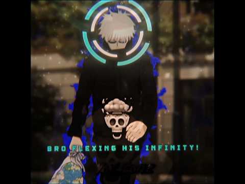 Gojo's INFINITY 🔥 🥶 || #jujutsukaisen #gojo #infinity #jjk #viral #trending #shorts #skulledit #fyp