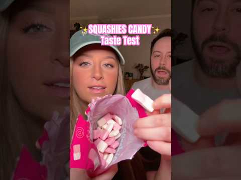 Taylor Swifts FAVORITE Candy Taste Test!! 🍭🫶🏼✨ #squashies