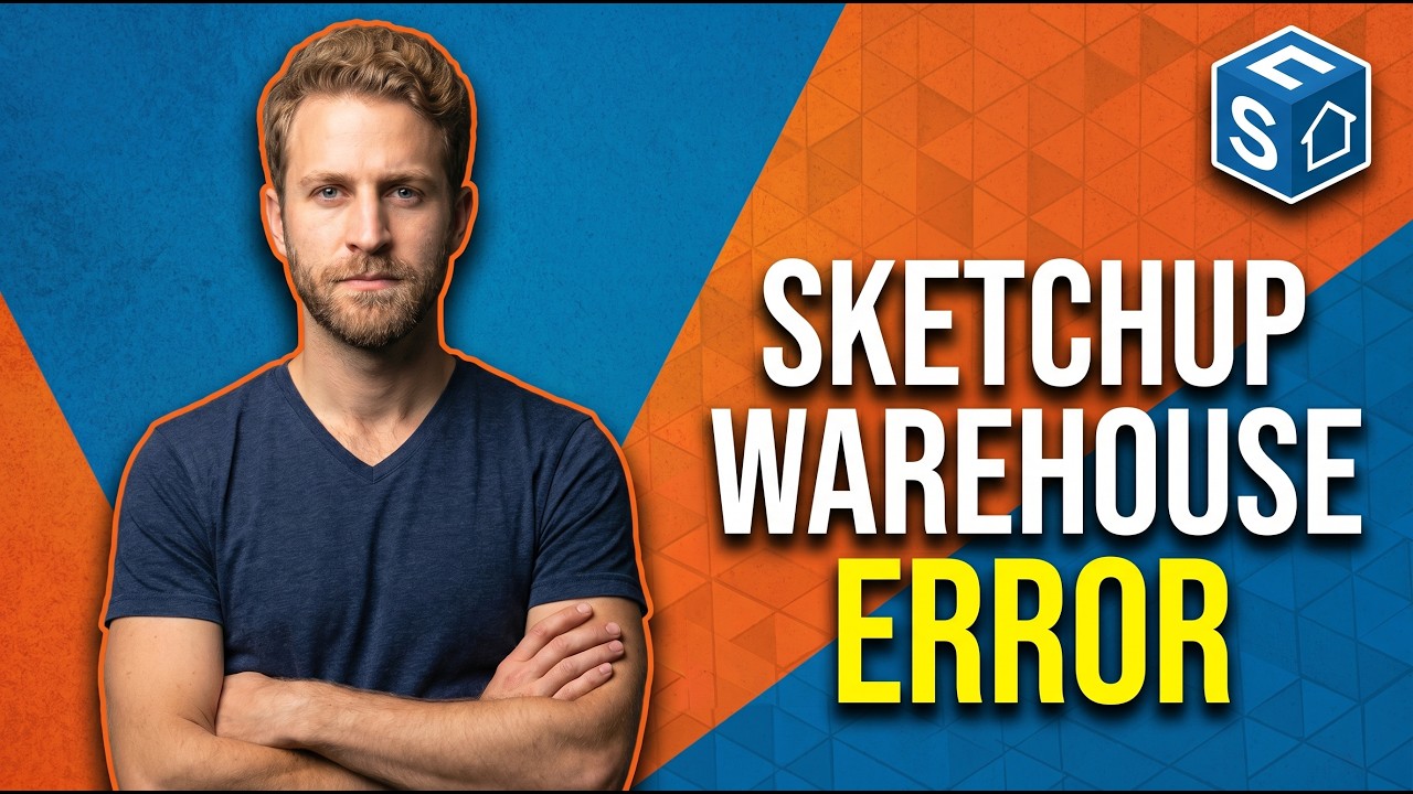 SketchUp Warehouse Error (Easy Fix Guide)