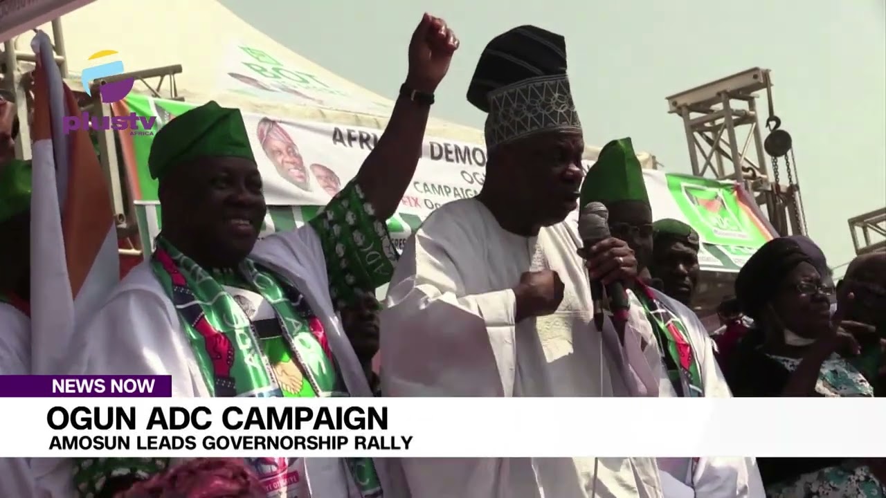 Amosun Leads Governorship Rally.