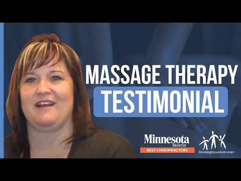 Massage Therapy Testimonial