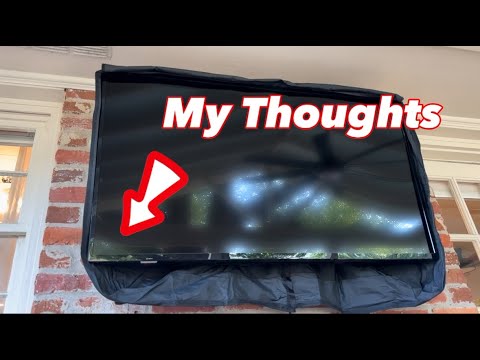 iBirdie Outdoor TV Cover 48 to 50 inch Waterproof, Cover Size 47.5''W x 30''H, Weatherproof