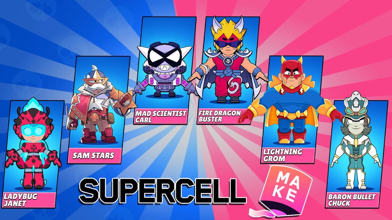 60 Supercell Make Skins | Assemble!