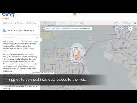 Local Lens: A Hyperlocal Experience Powered by Bing Maps