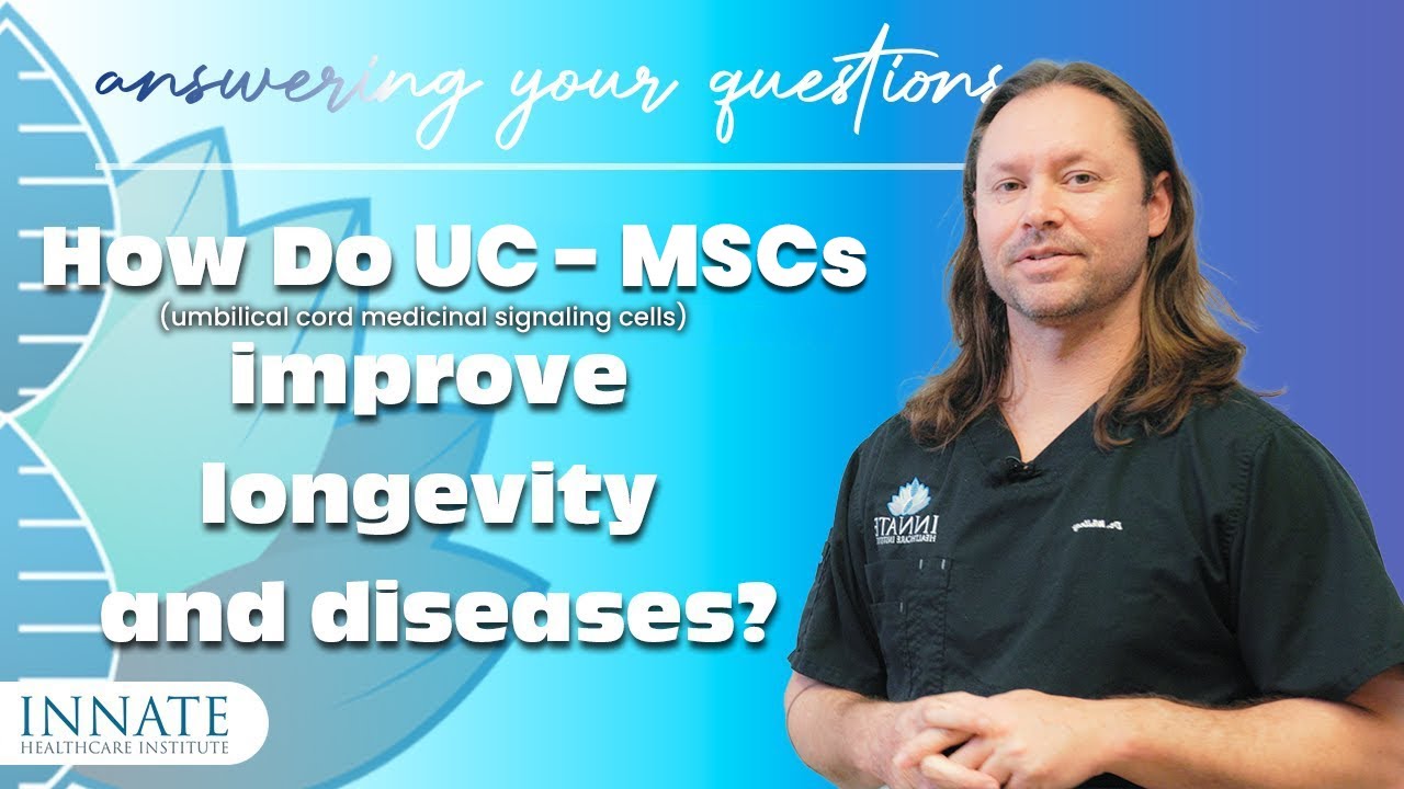 How do UC-MSC improve longevity and disease?