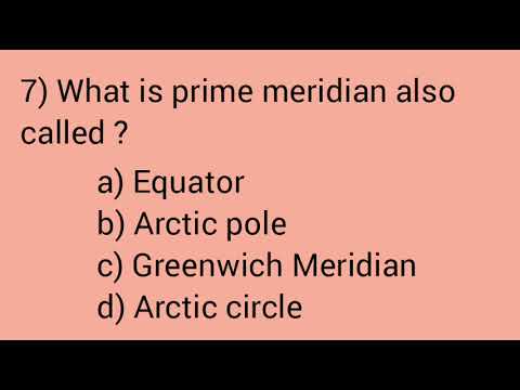 Quiz - 26 | Latitude & Longitude