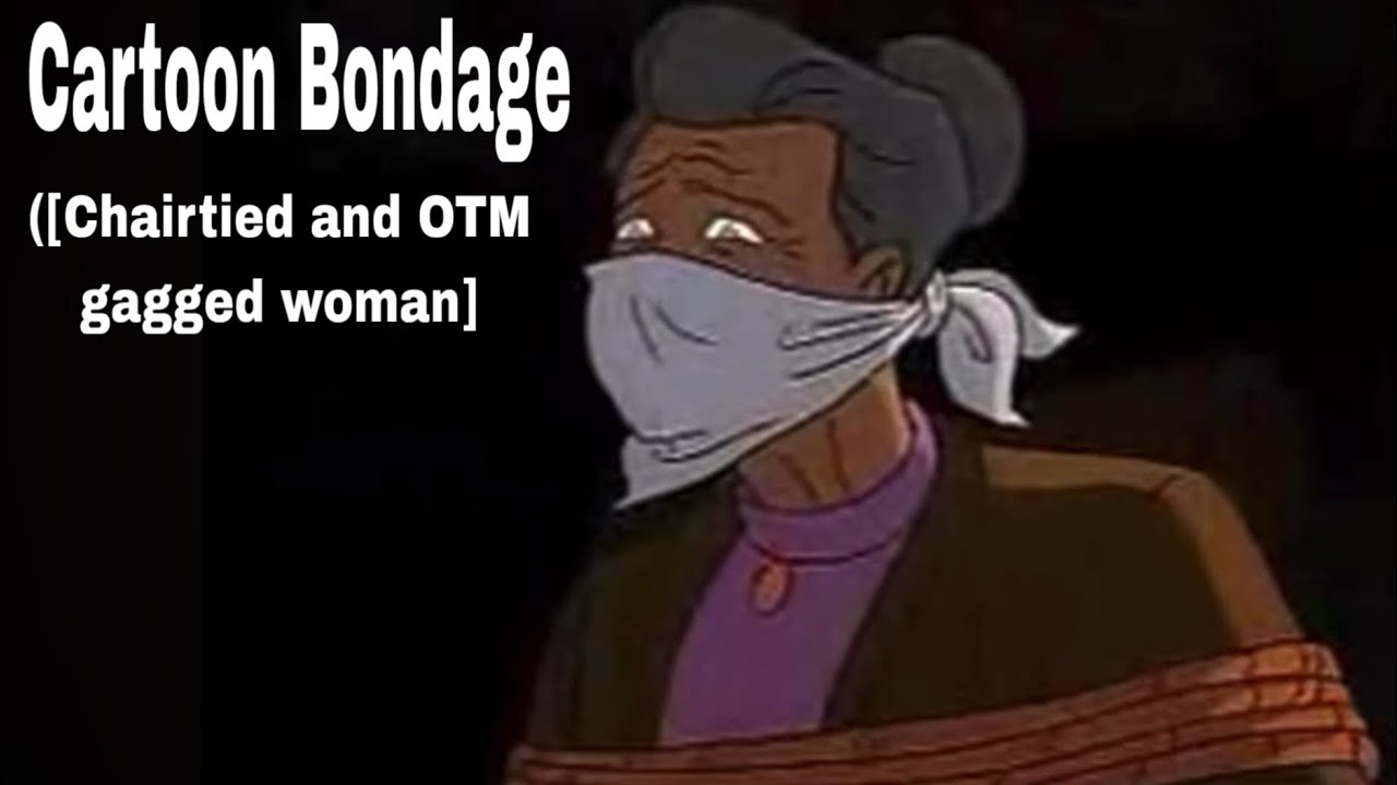 Old Woman Bound [Cartoon Bondage]