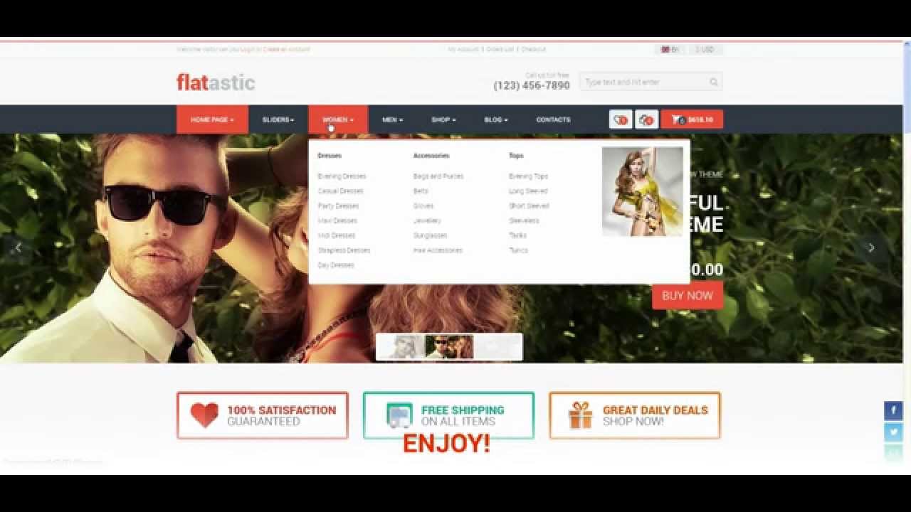 Flatastic. Quickstart installation for Joomla3