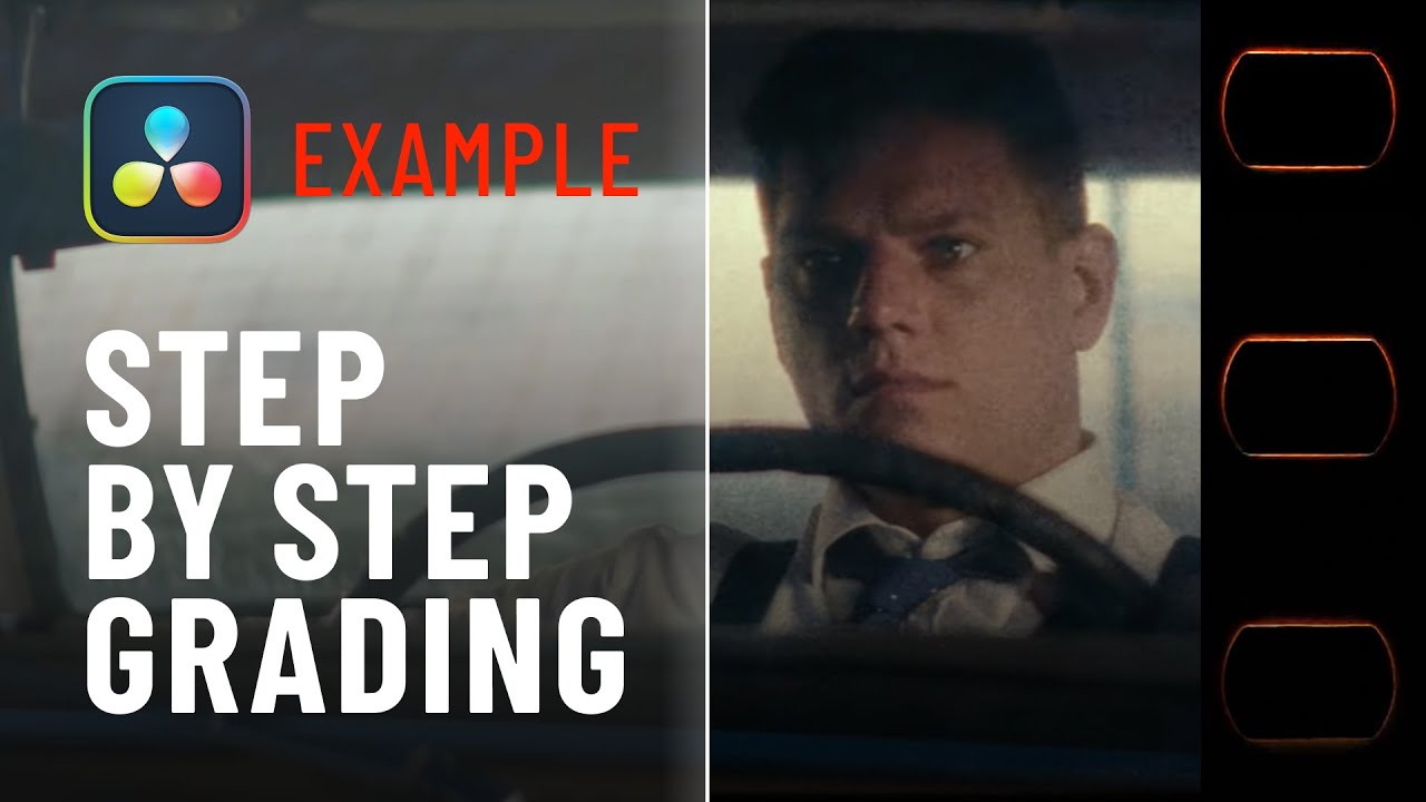 Step by step color grading example with Dehancer