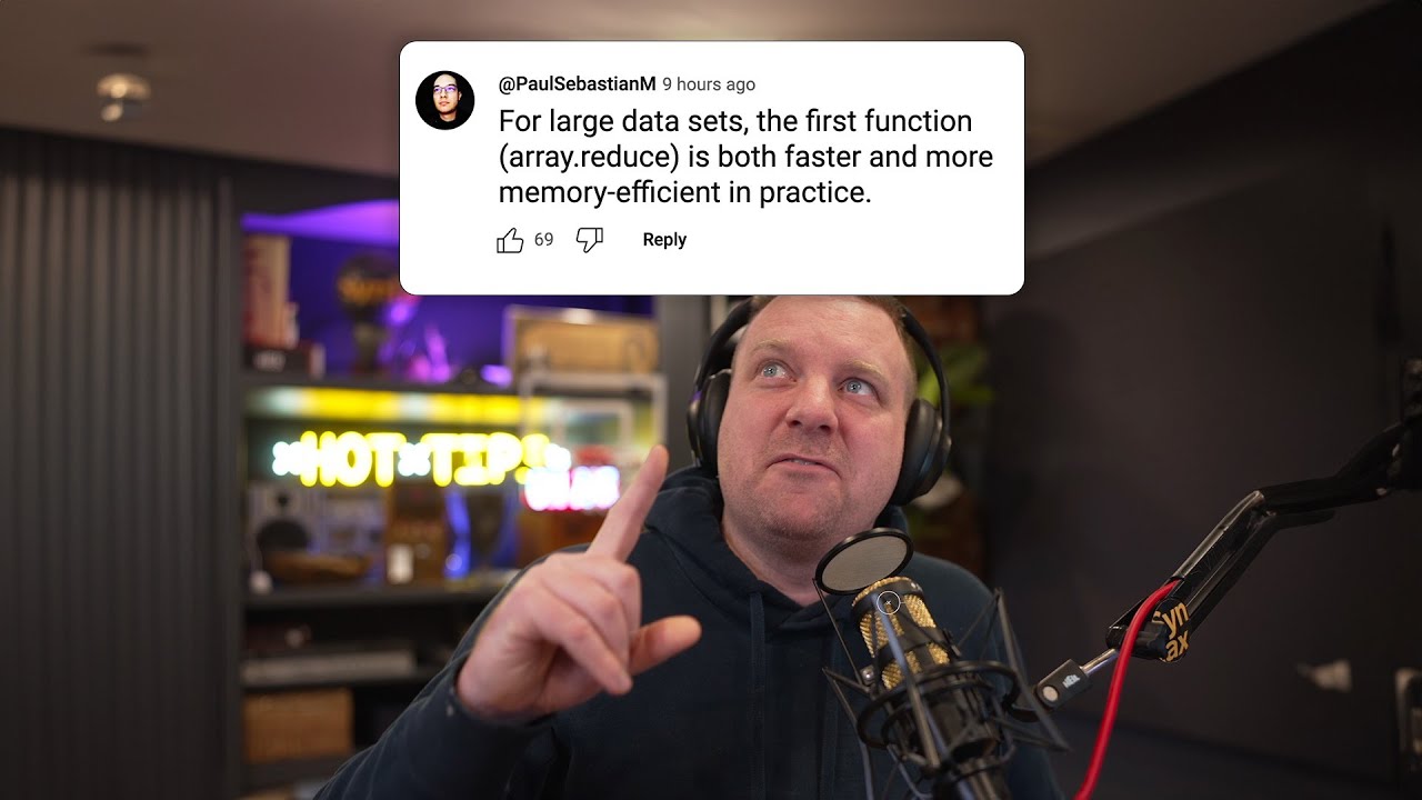 Does JavaScript loop performance matter?