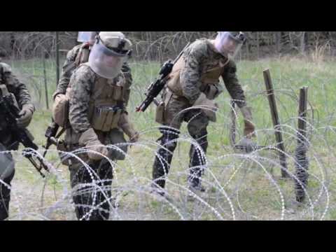 Fast Marines Conduct Embassy Security Training