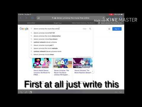 How to watch Steven universe the movie for free!