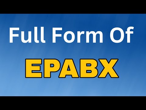 EPABX Full Form/EPABX meaning या मतलब क्या होता है.