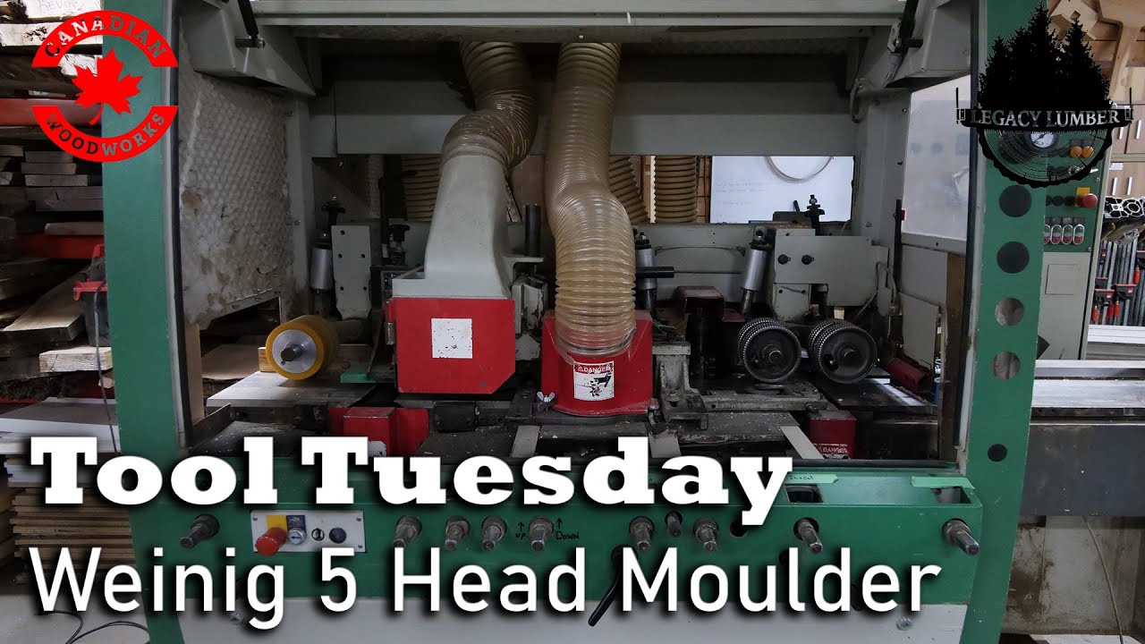 Tool Tuesday - Weinig 5 Head Moulder