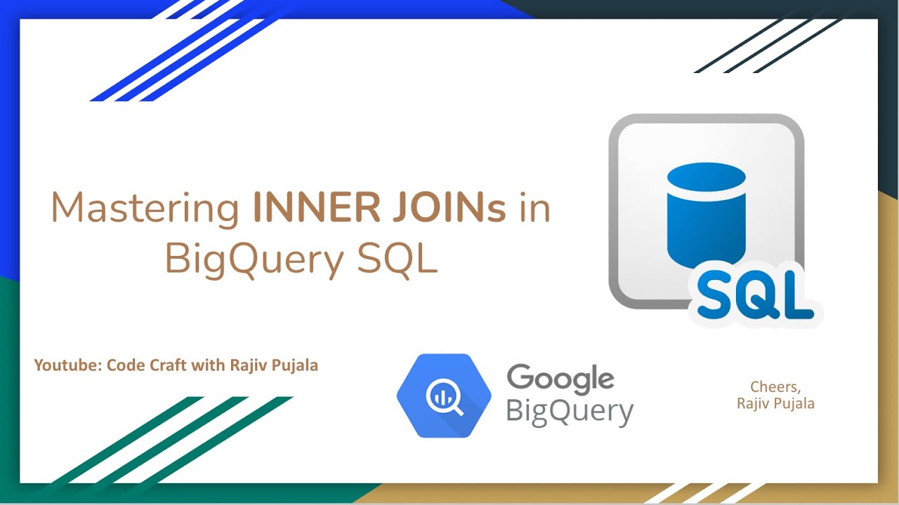 50. Mastering INNER JOINs in BigQuery SQL