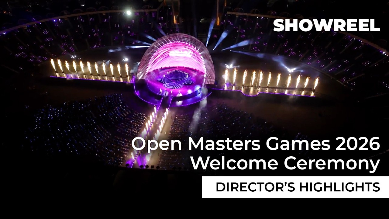 Open Masters Games Abu Dhabi 2026 Welcome Ceremony | Director's Highlights | Showreel