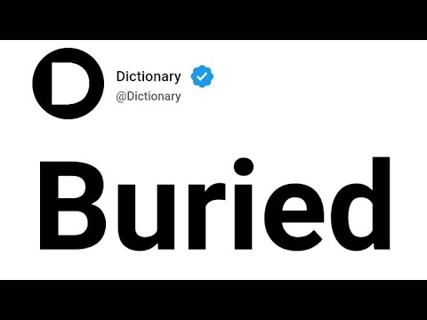 Buried Meaning In English