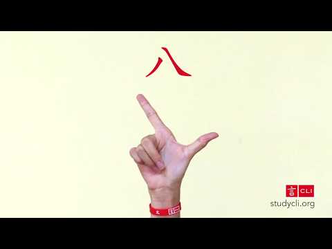Counting to ten in Chinese with one hand