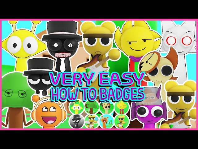 Roblox - [BIG UPD] Gamepass And How to get 7 Badges in 3D Sprunki ...