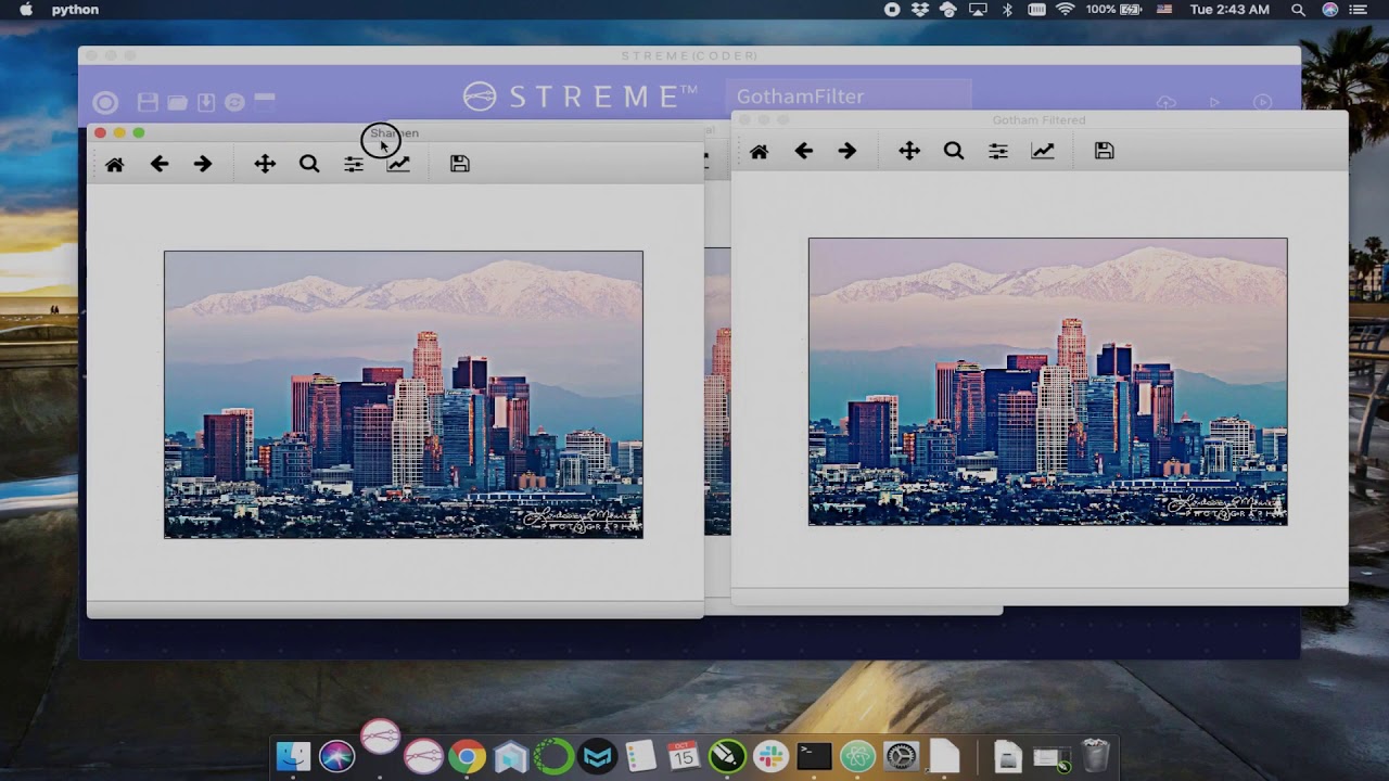 StremeCoder a Python Node Editor [Python Programming]