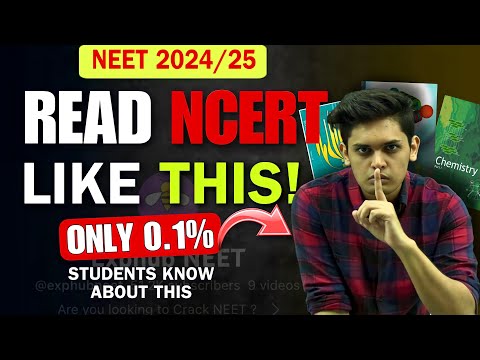 How to Read NCERT for NEET?????| Only 0.1% students follow this| Prashant Kirad