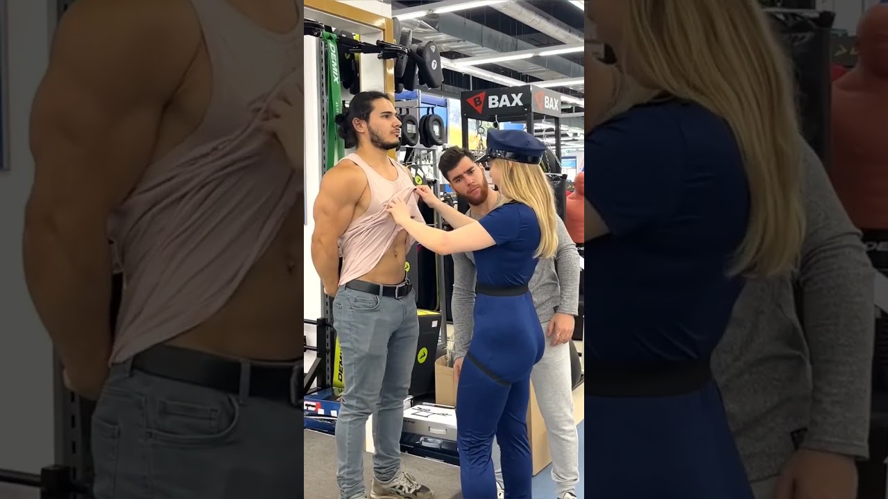 Cop girl fell in love with me🤫